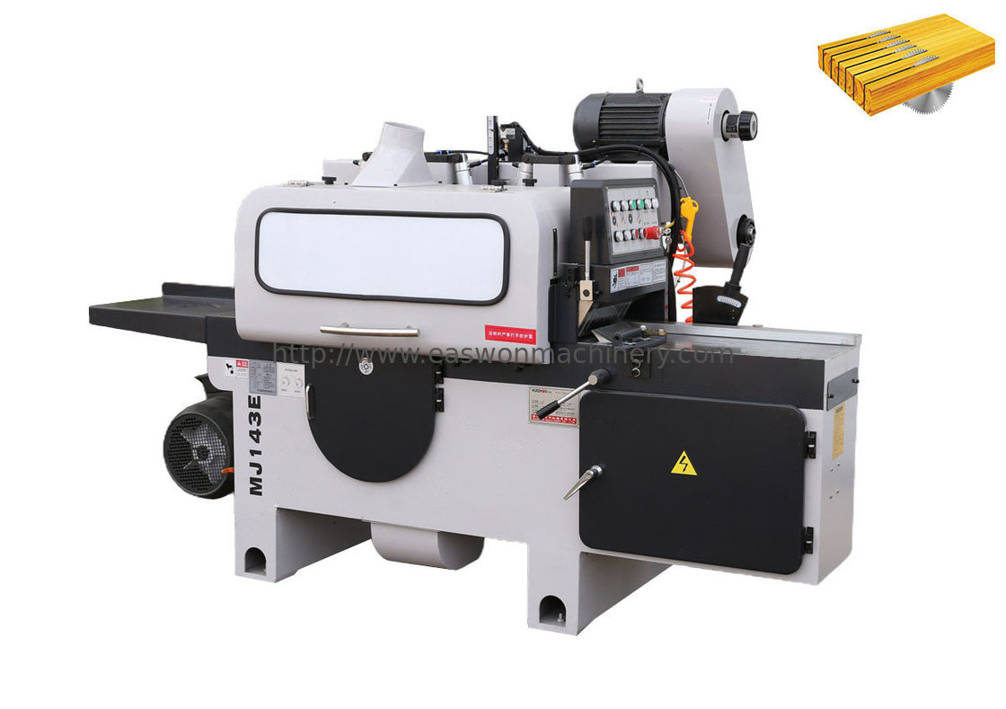 Multi Chip Automatic Rip Saw , Max W220mm MJ143E Table Band Saw For Wood
